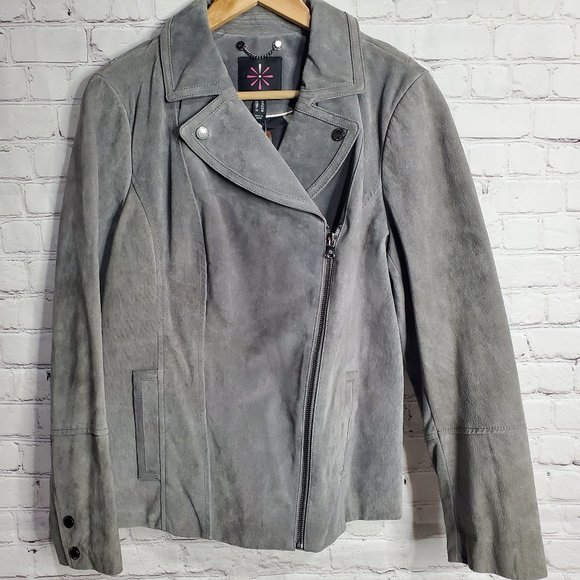 Isaac Mizrahi | Jackets & Coats | Isaacmizrahi Live Leather Jacket ...